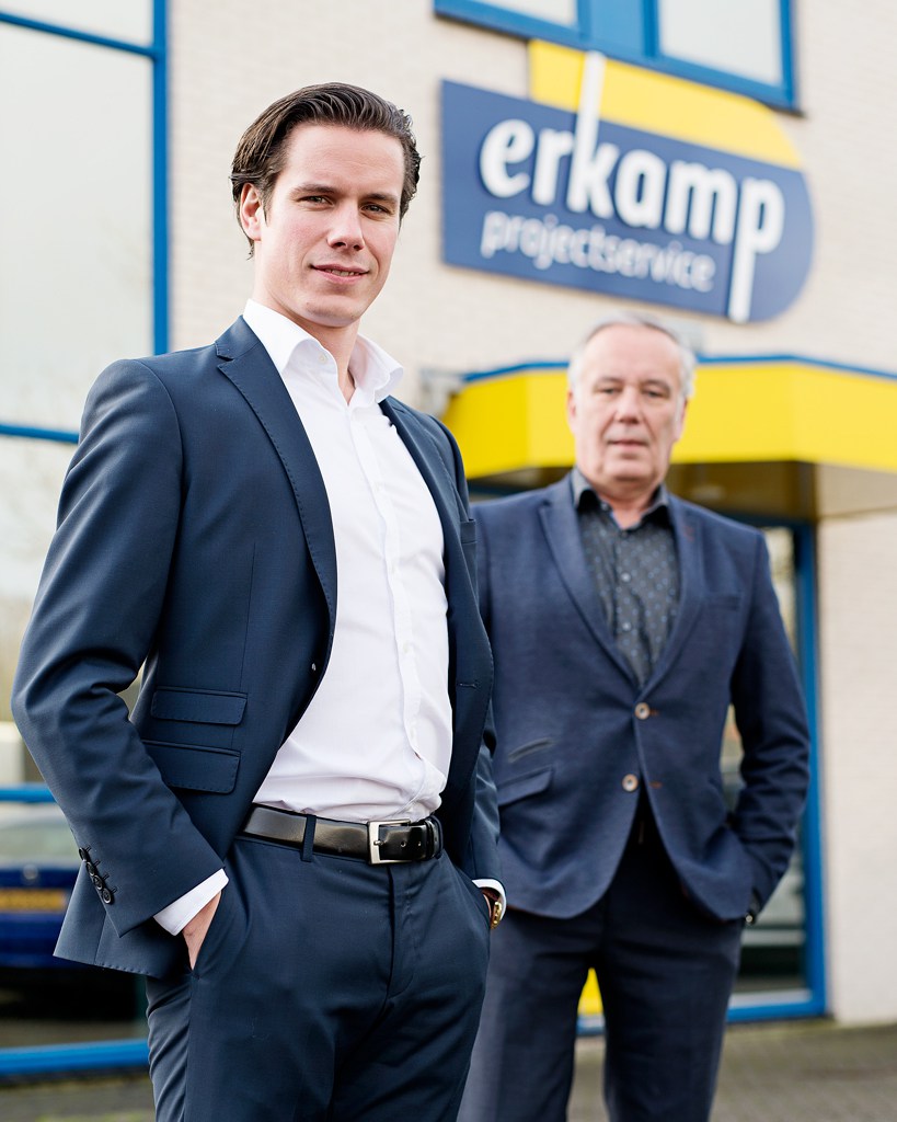 Erkamp Projectservice BV is overgedragen van vader op zoon ...